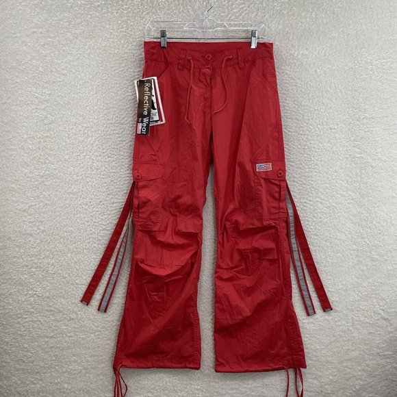 Ufo | Pants & Jumpsuits | Deadstock 9s Y2k Vintage Ufo Cargo Parachute ...
